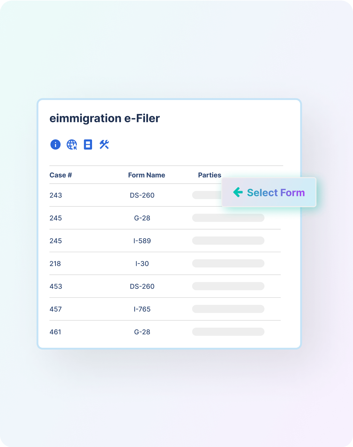 Immigration Forms Software | eimmigration