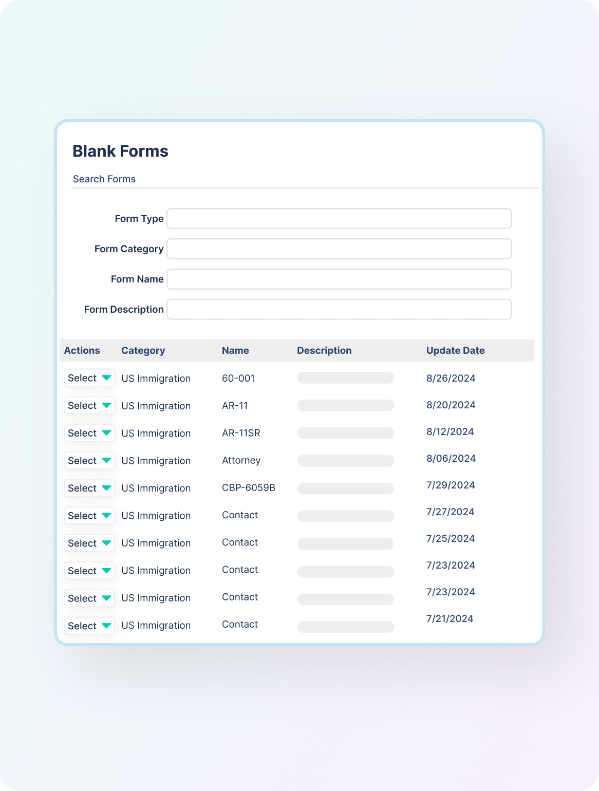 Immigration Forms Software | eimmigration